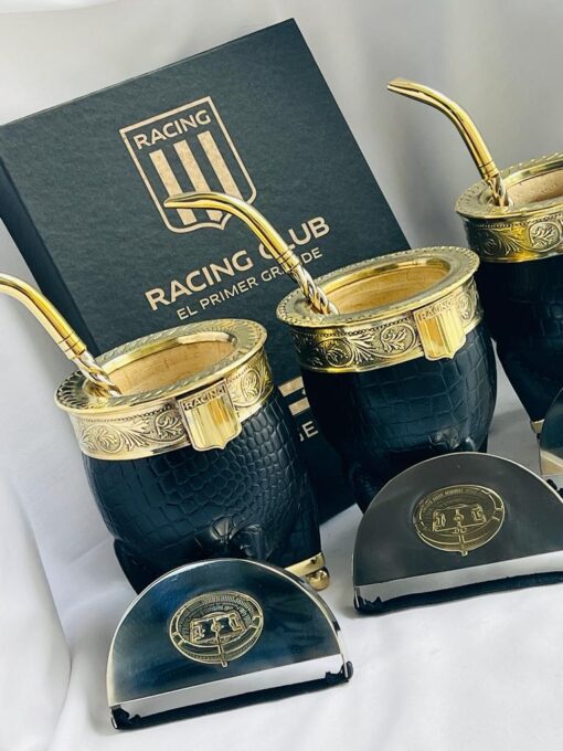 SET de RACING CLUB Edición Especial Accesorios en Dorado - Mates Ibarra