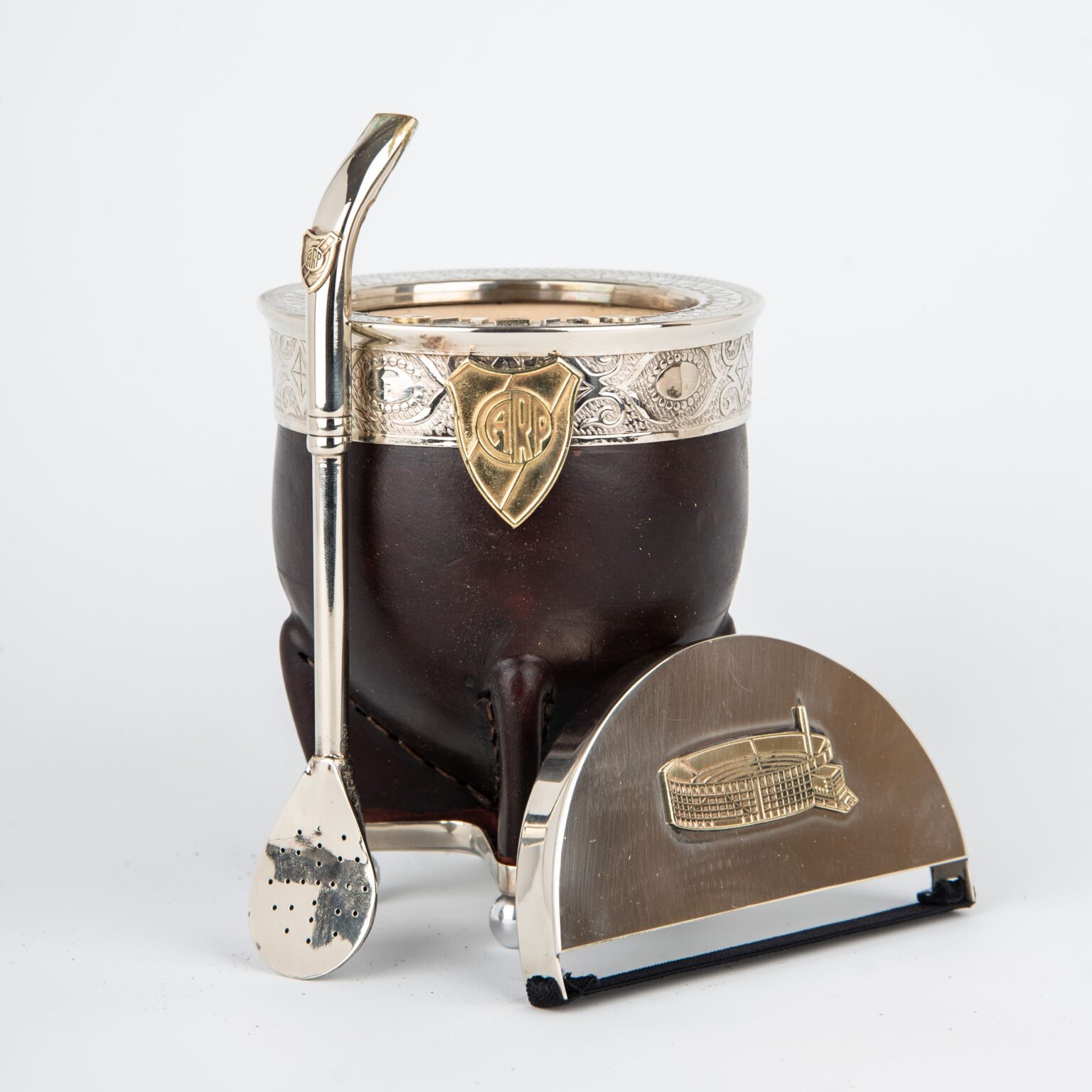 Set Mate RIVER PLATE con Accesorios - Mates Ibarra