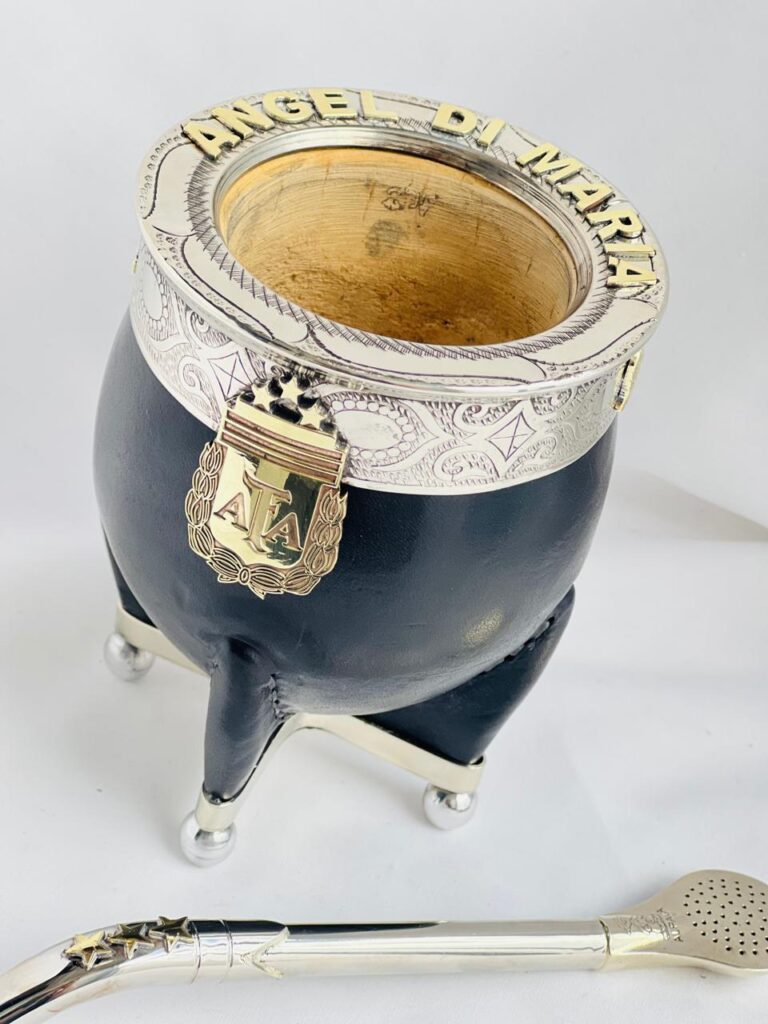 Combo Mate DI MARIA con Logo Super AFA - Mates Ibarra